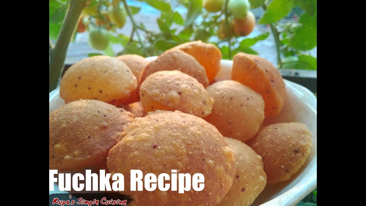 Fuchka Recipe//Homemade//Bangladeshi Fuchka Recipe... - YouTube