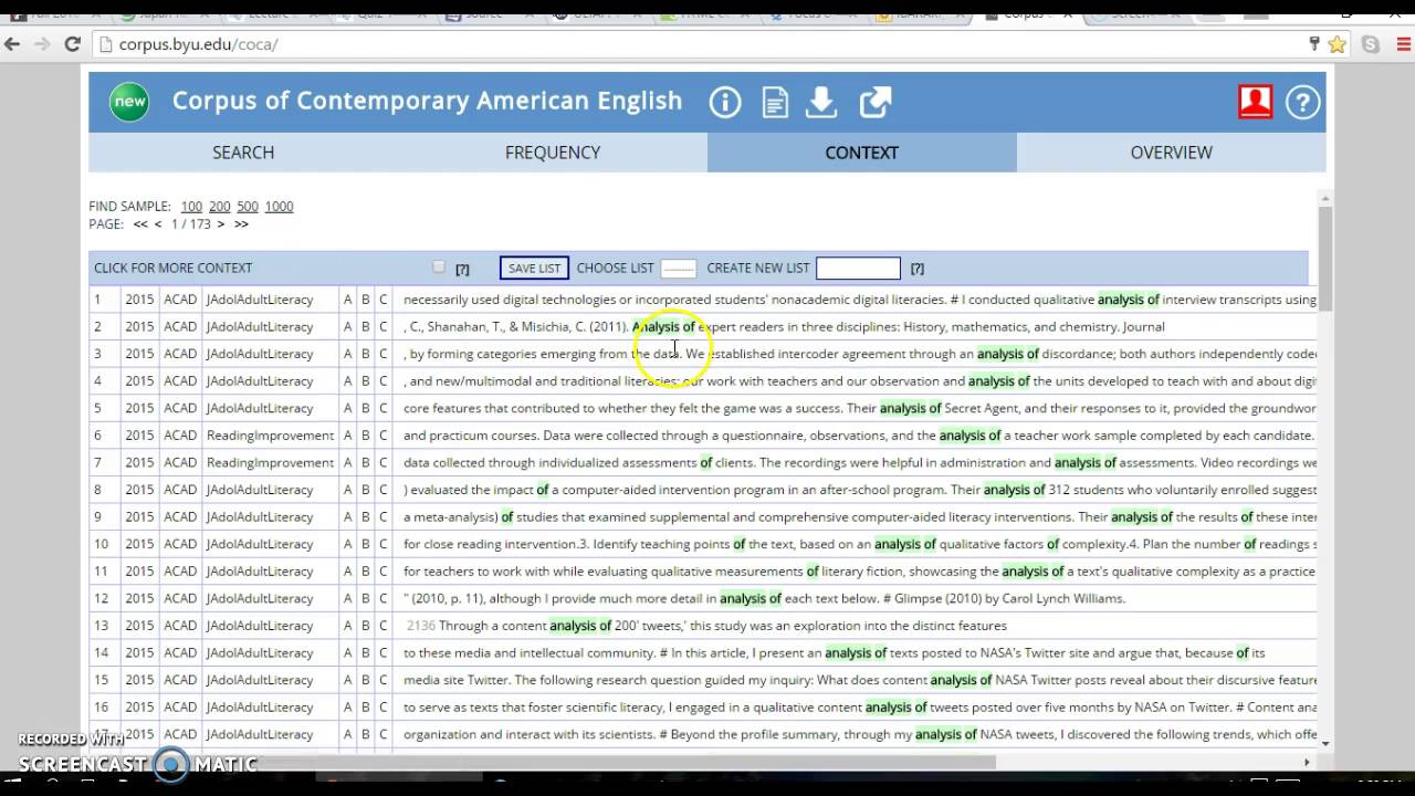 COCA Collocations Basics - Introduction - YouTube