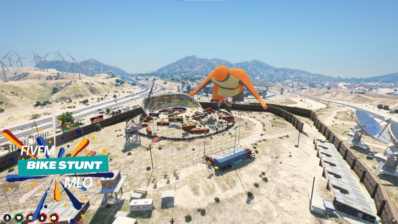 Fivem bike stunt mlo | Fivem Mods | Interior & map for Roleplay | FiveM ...