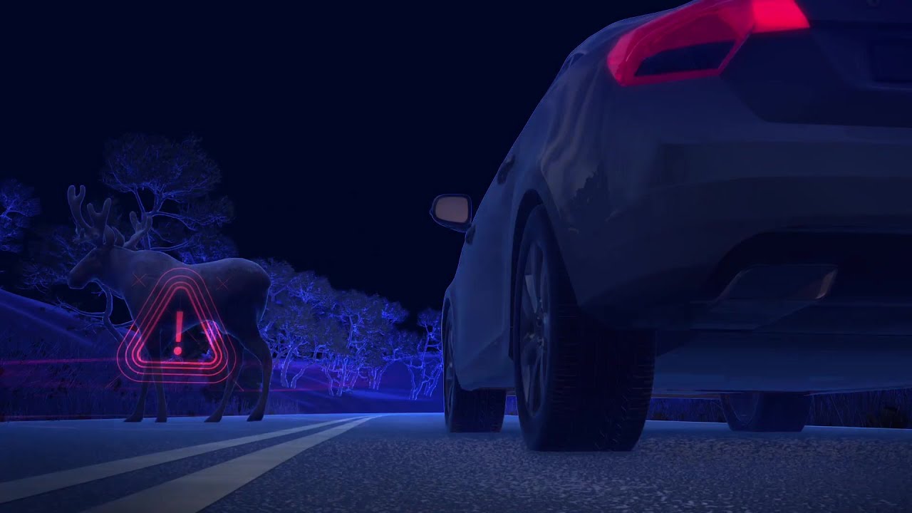 Volvo XC90 Animal Detection animation - YouTube
