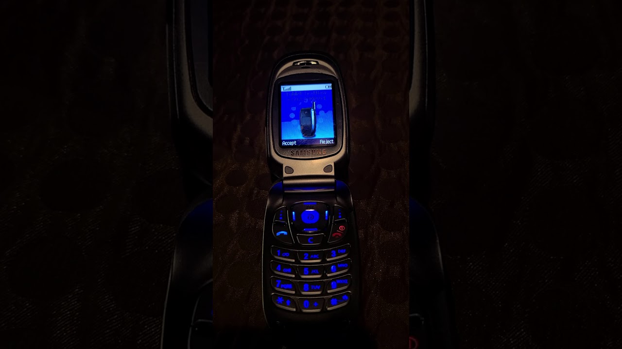 Samsung SGH-E315 incoming call (With ID) - YouTube