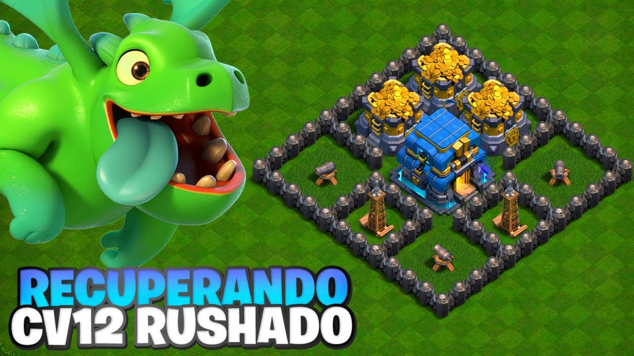 CHEGUEI NO CV12 NESSA VILA E JÁ UPEI TODOS OS MUROS DE CV8! RECUPERANDO ...