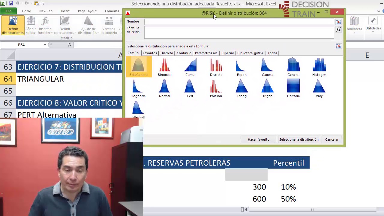 15 Ejercicio 7 Distribucion Triangular - YouTube