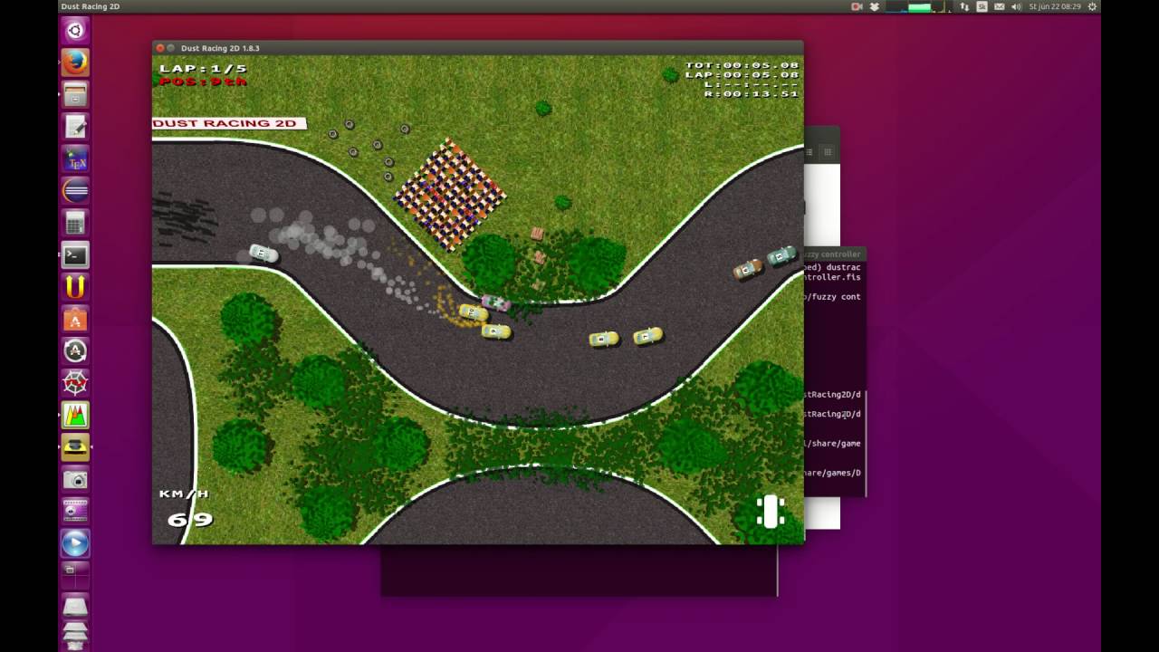Using a fuzzy controller to steer a 2D car (part 2) - YouTube
