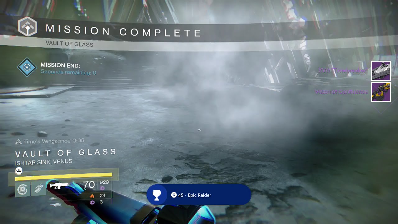 Destiny - Vault of Glass Boss Fight lvl 30 HARD *Record Time* (7:08 ...