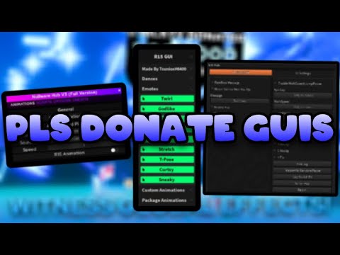 Roblox Pls Donate Guis | Robux AutoFarm | MORE! - YouTube