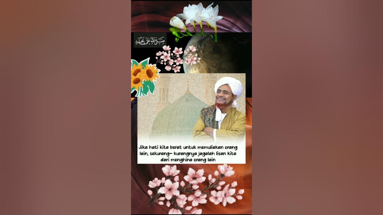 🔴 Habib Umar Bin Hafidz | Pentingnya Menjaga Lisan Kita - YouTube
