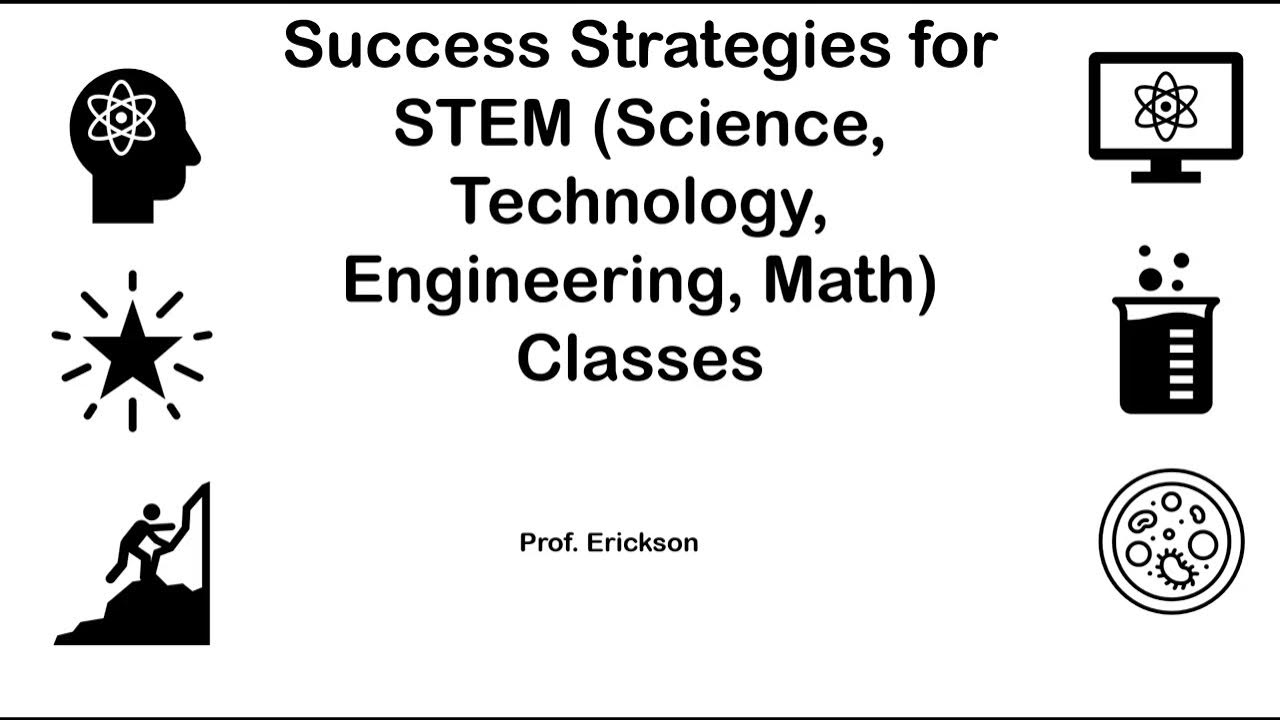 Top Success Strategies for STEM Students (Science, Technology, Engineering, Math, Programming ...