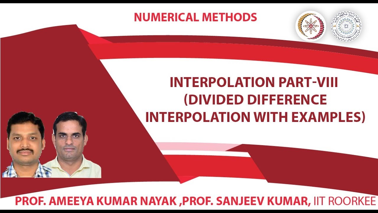 Interpolation part-VIII (Divided difference interpolation with examples ...