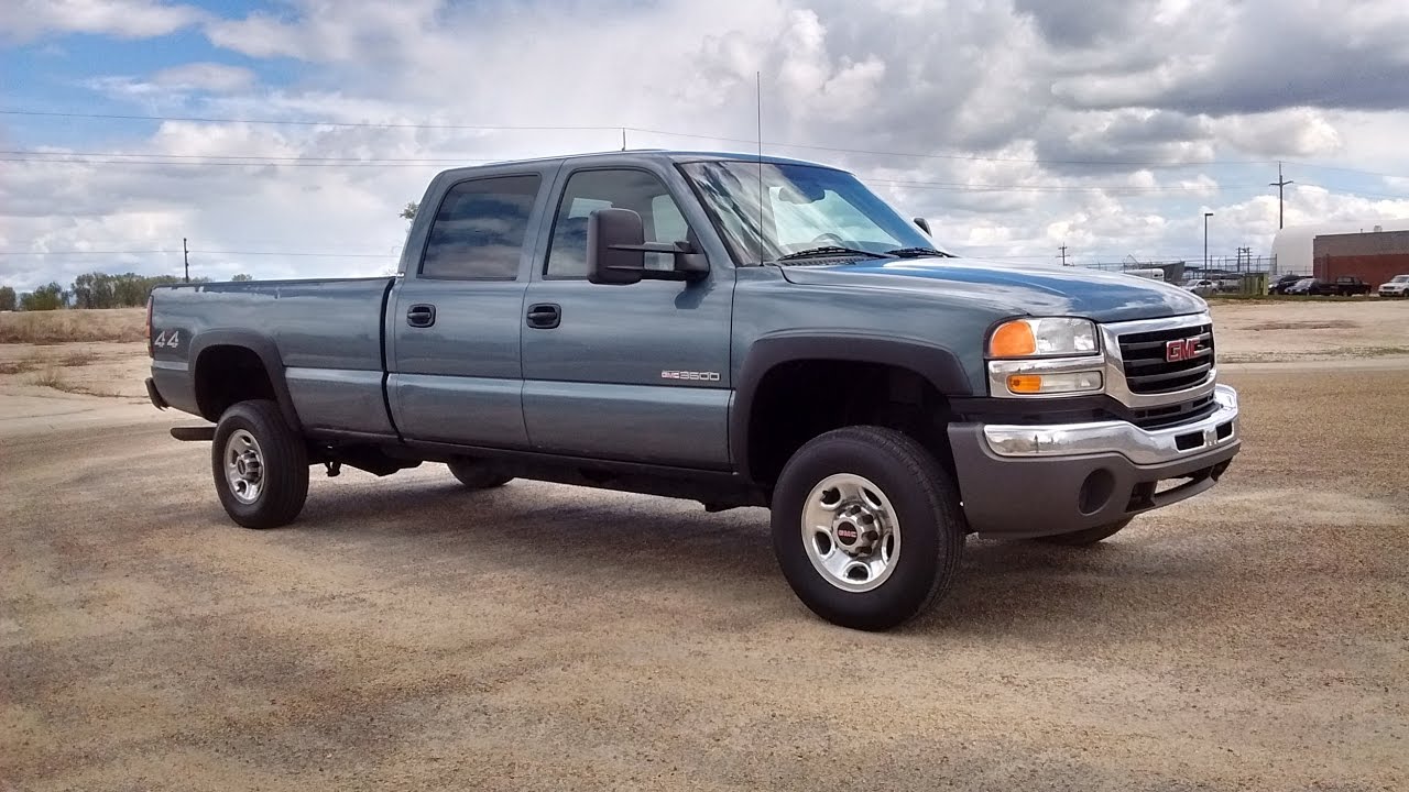 2007 GMC Sierra 3500 6.0L Crew Cab Long Bed _ Stock # 0663 - YouTube