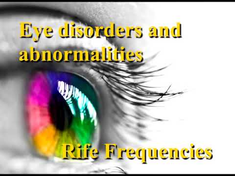 Eye disorders/abnormalities Rife Frequencies - YouTube
