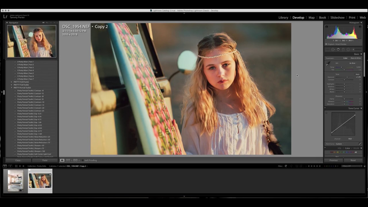 Editing with the Clean Edit Portrait Workflow Collection - YouTube