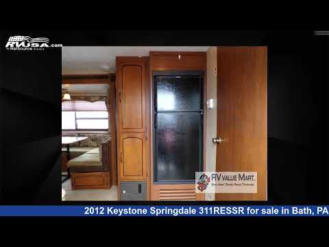 Wonderful 2012 Keystone Springdale Travel Trailer RV For Sale in Bath ...