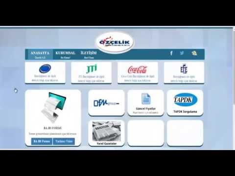 Ba Bs Formu Yardımcı Video