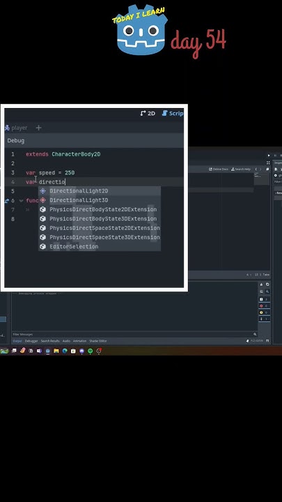 Make Object Move To The Right in Godot - Today I Learn 54 - YouTube