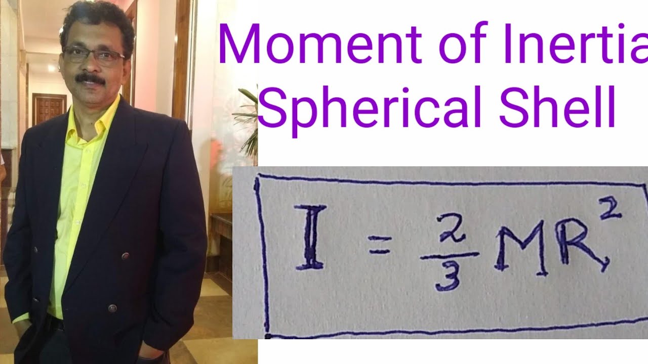 Moment of Inertia of Spherical Shell. - YouTube