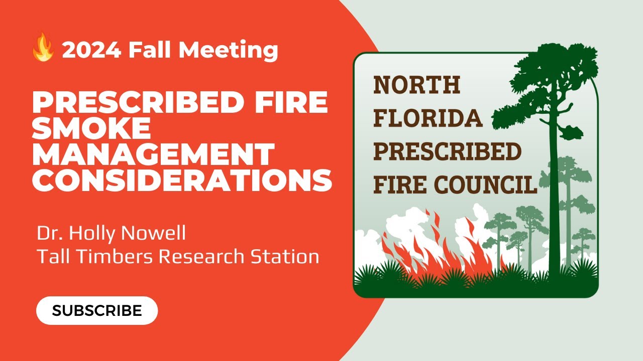 Prescribed Fire Smoke Management Considerations - YouTube