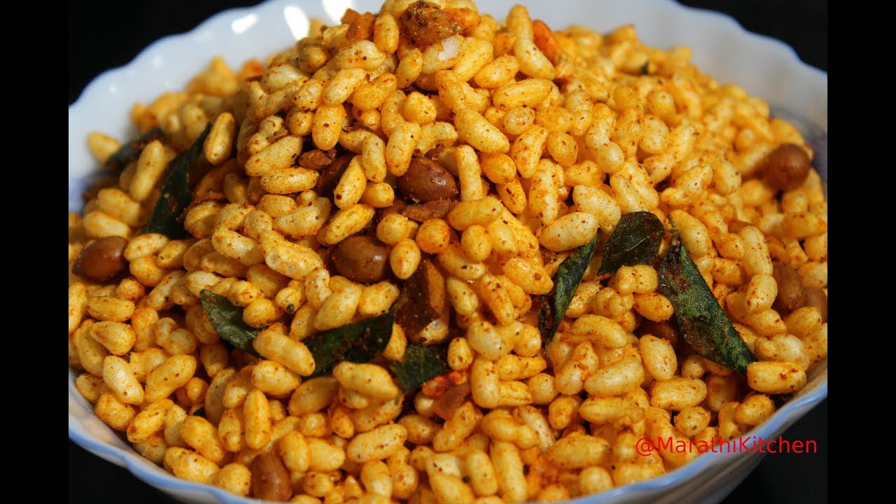 Bhadang Chivda | कोल्हापुरी भडंग | Kolhapuri Bhadang - YouTube