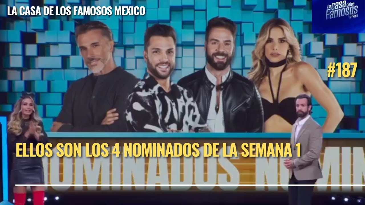 ELLOS SON LOS 4 NOMINADOS DE LA SEMANA 1 DE LCDLF MEXICO - YouTube