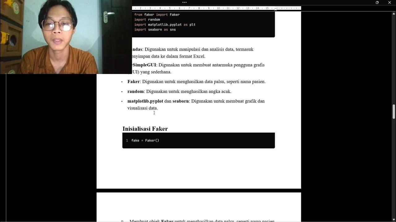 Tugas Besar Pemrograman Python, Data Pasien. - YouTube