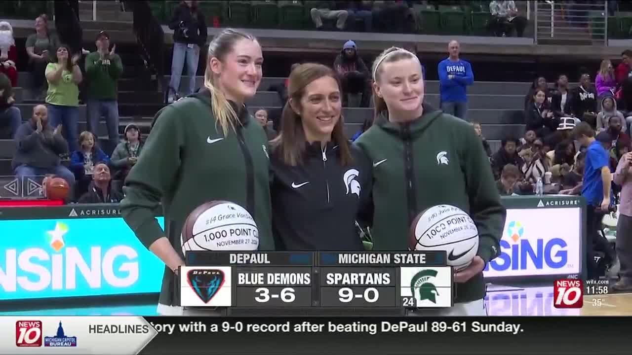 HIGHLIGHTS: Michigan State women's basketball out to best start in ...