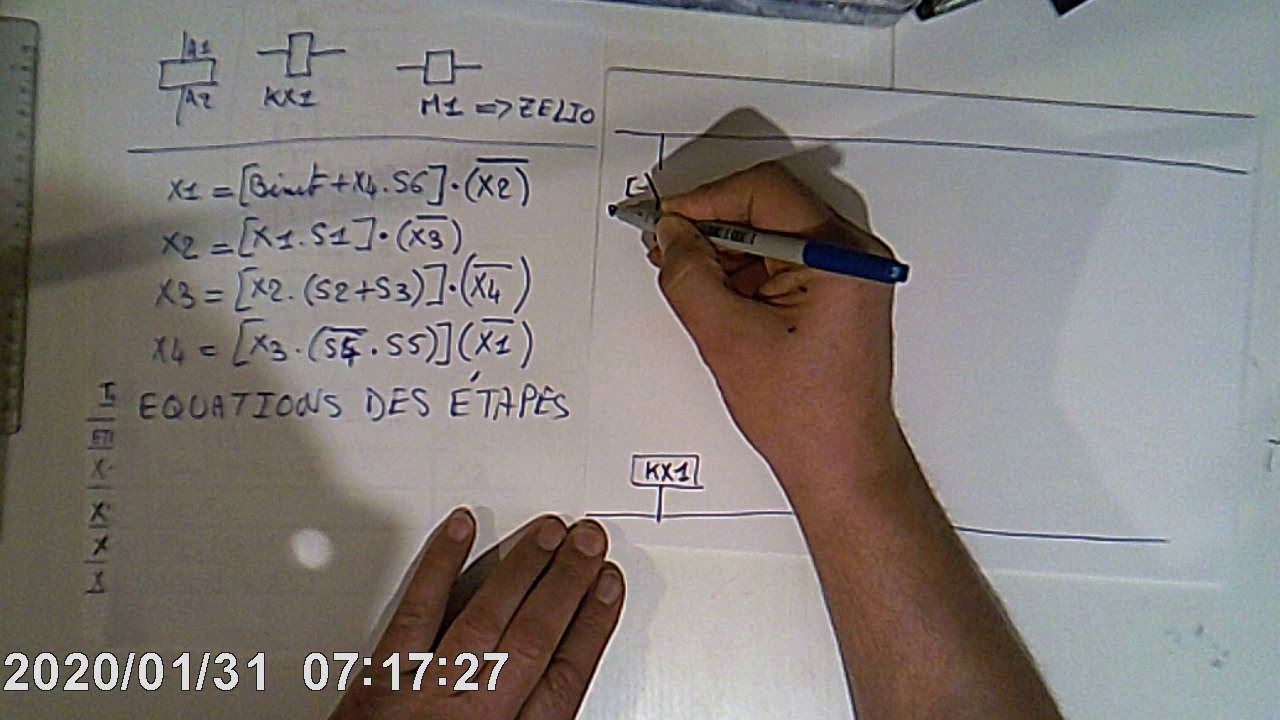 0002004 GRAFCET SCHÉMA DES ÉQUATIONS - YouTube