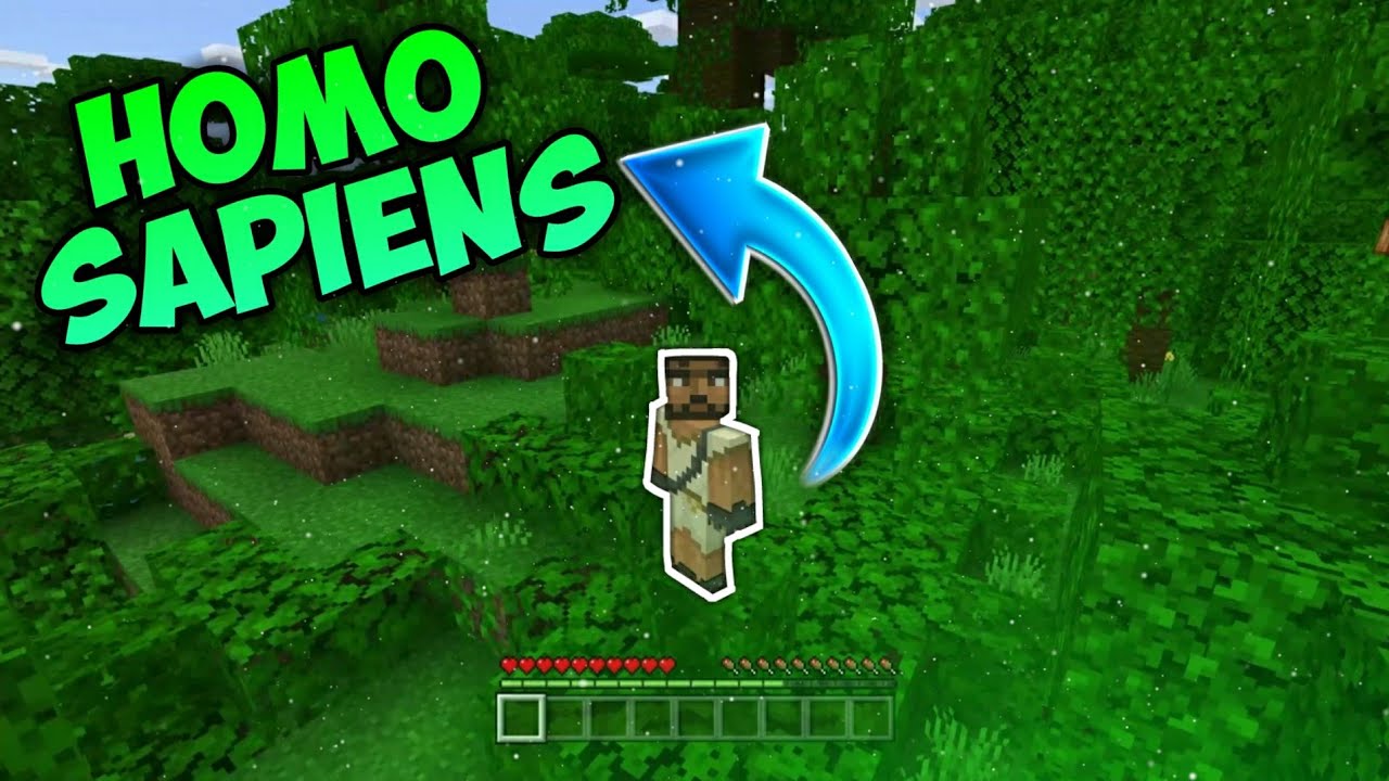 The Evolution of humanity portrayed by Minecraft - YouTube