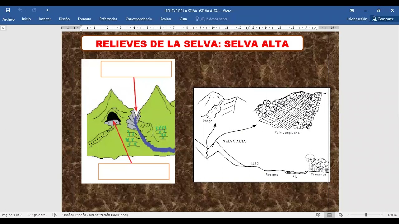 RELIEVE DE LA SELVA ALTA GENERALIDADES Y VALLES - YouTube
