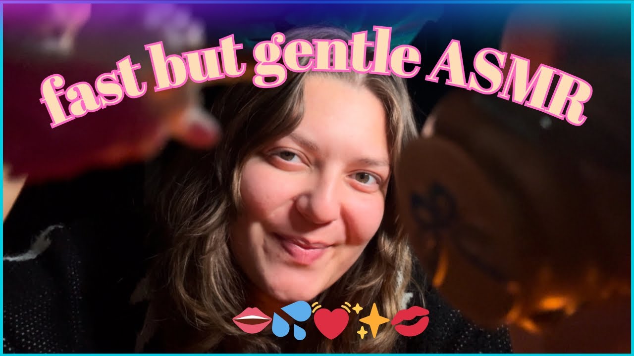 💖Fast But NOT Aggressive ASMR💖 Positive Affirmations, Mouth Sounds ...