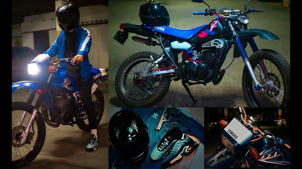 DT 175 - Yamaha -Motovlog DT Blue Special Ride- Scally boys - YouTube