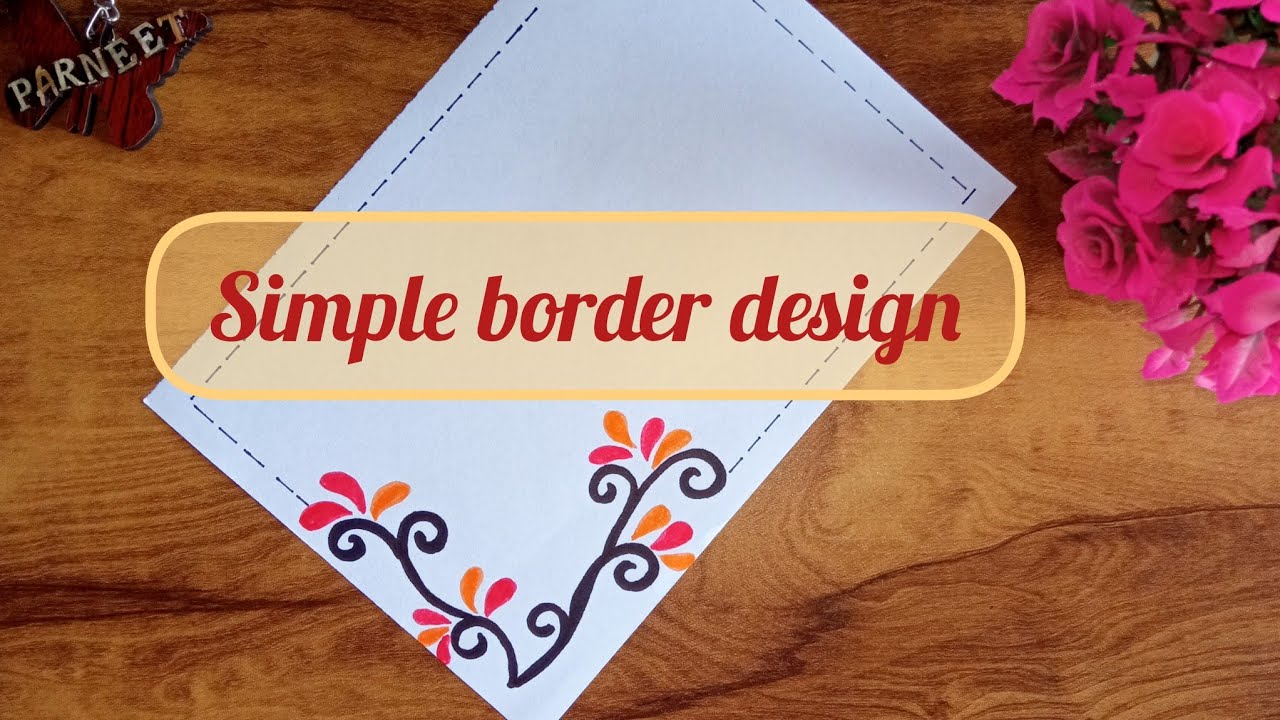 SIMPLE BORDER DESIGN FOR PROJECT/ ASSIGNMENT FRONT PAGE DESIGN ...