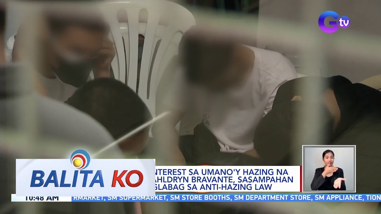 4 persons of interest sa umano'y hazing na ikinamatay ni Ahldryn Bravante, sasampahan ng... | BK ...