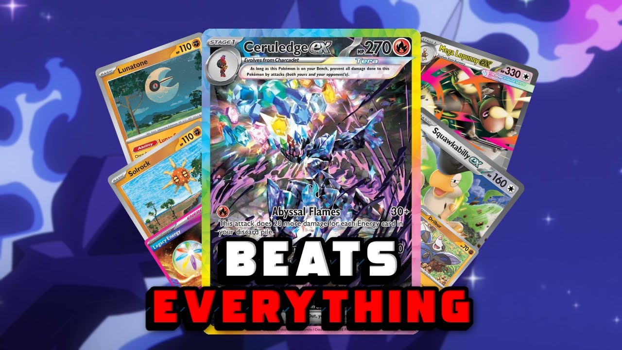 YOU HAVE TO TRY CERULEDGE EX - Pokemon TCG Live Deck Showcase - YouTube