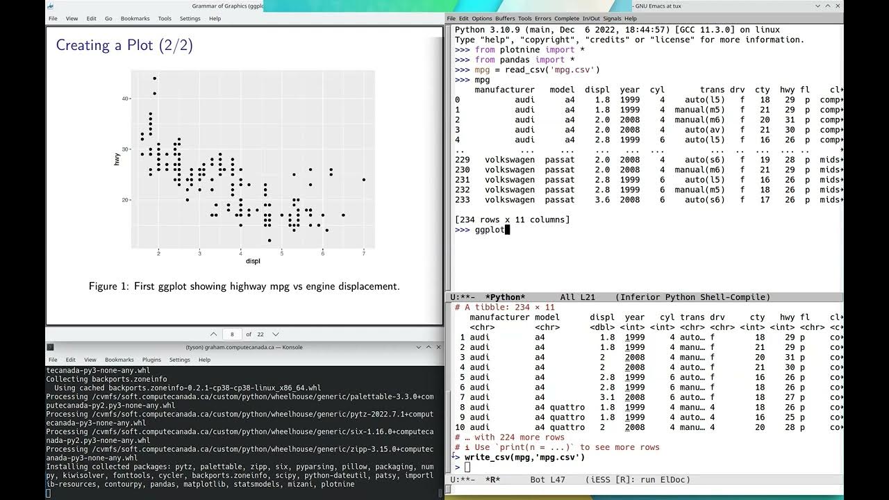 Plotnine: R's Grammar of Graphics in Python - YouTube