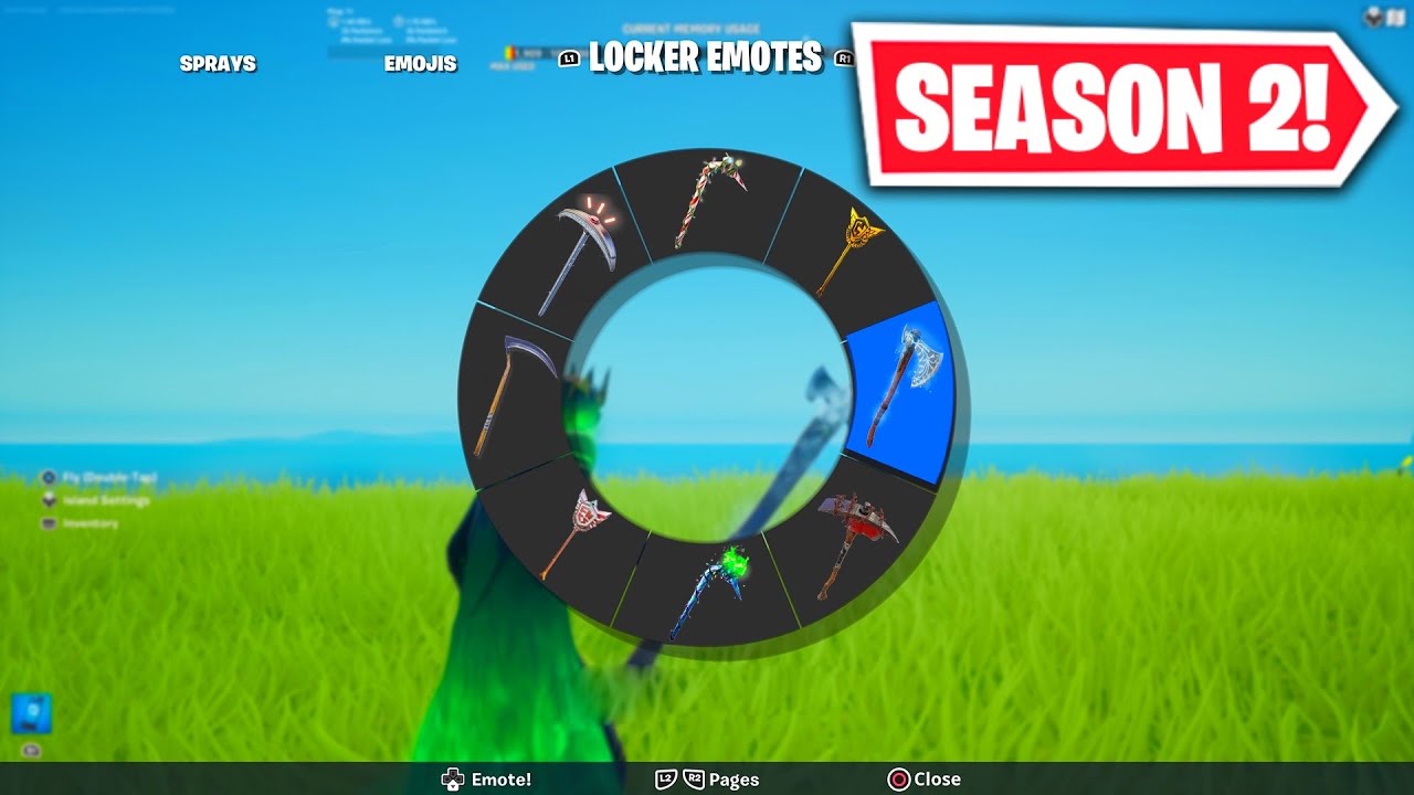 How To Get EVERY PICKAXE in Fortnite Creative Map Code Chapter 5 Season ...