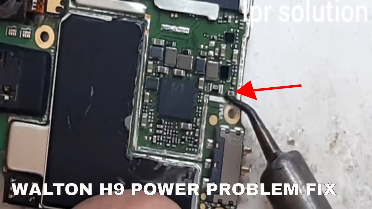 Walton H9 Power problem/WALTON DEAD H9 NO POWER FULL SHORT FIX - YouTube