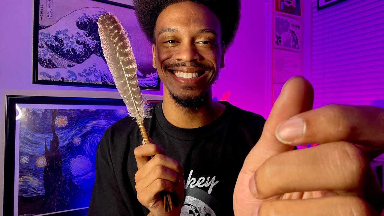 ASMR: "Light As A Feather" Relaxation Therapy - YouTube