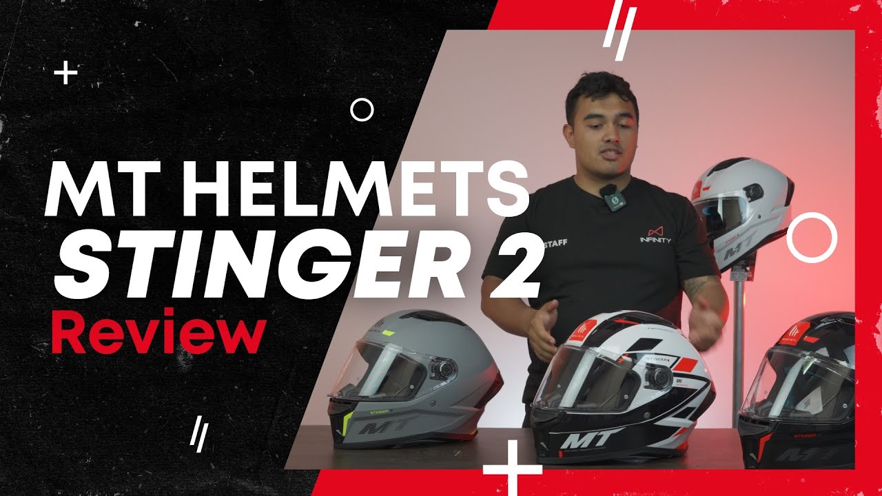 MT Stinger 2 Review: The Ultimate Budget Helmet - YouTube