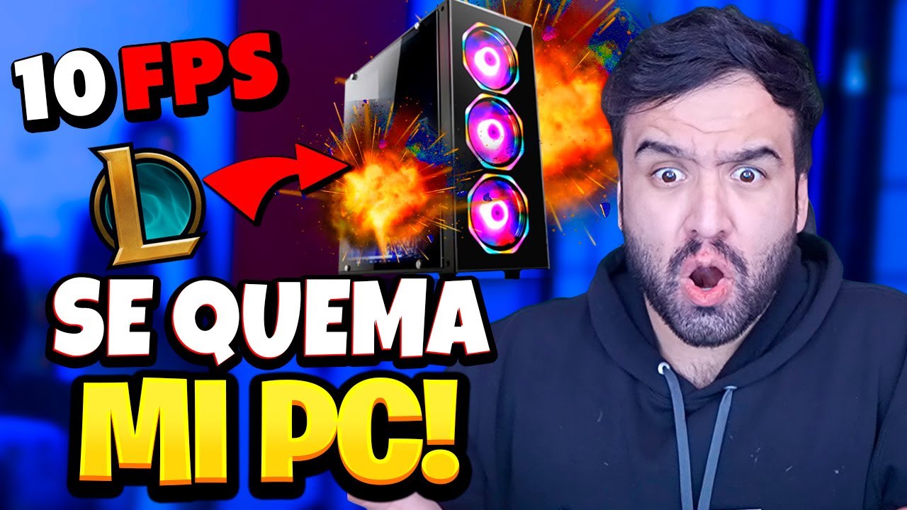 ¡EL LOL ME QUEMA LA PC EN DIRECTO! | League of Legends - YouTube