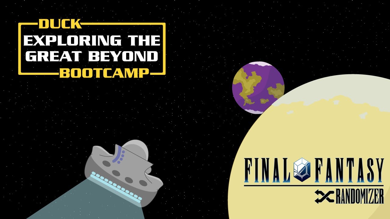 Final Fantasy Randomizer - Duck Boot Camp 2025: Week 1/Race 101 - YouTube