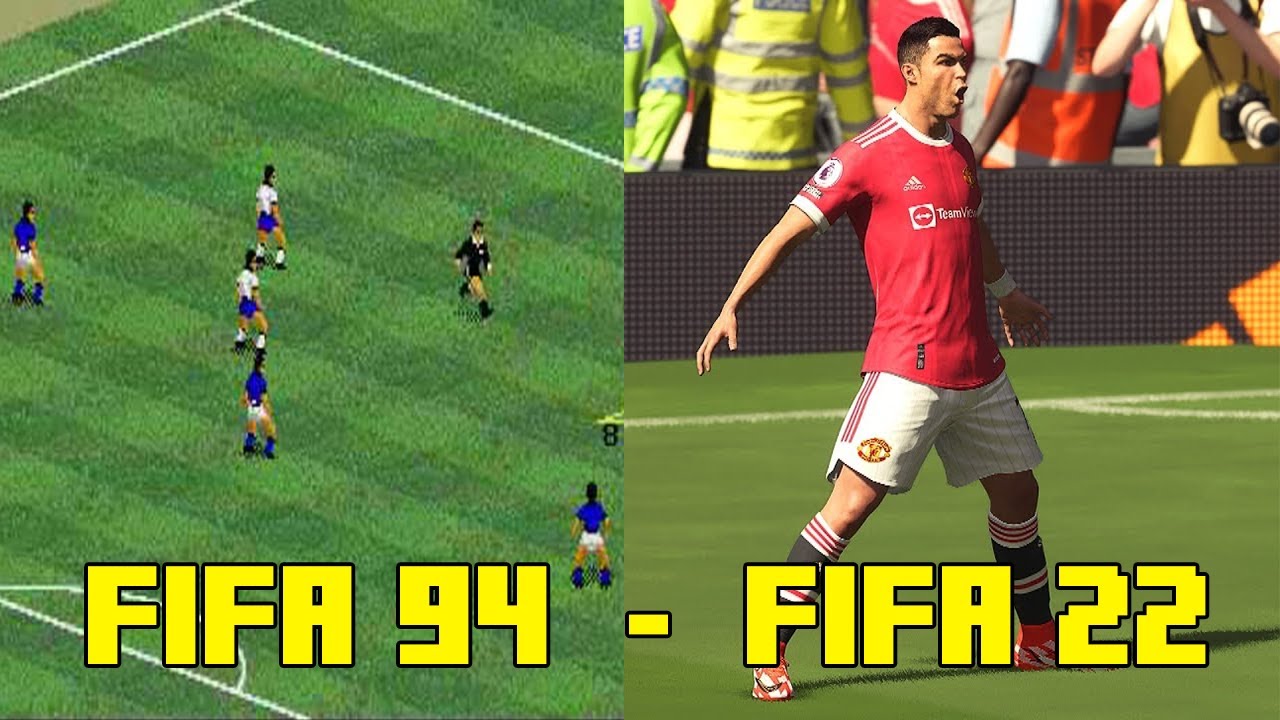 Evolution of FIFA (FIFA 94 - FIFA 22) - YouTube