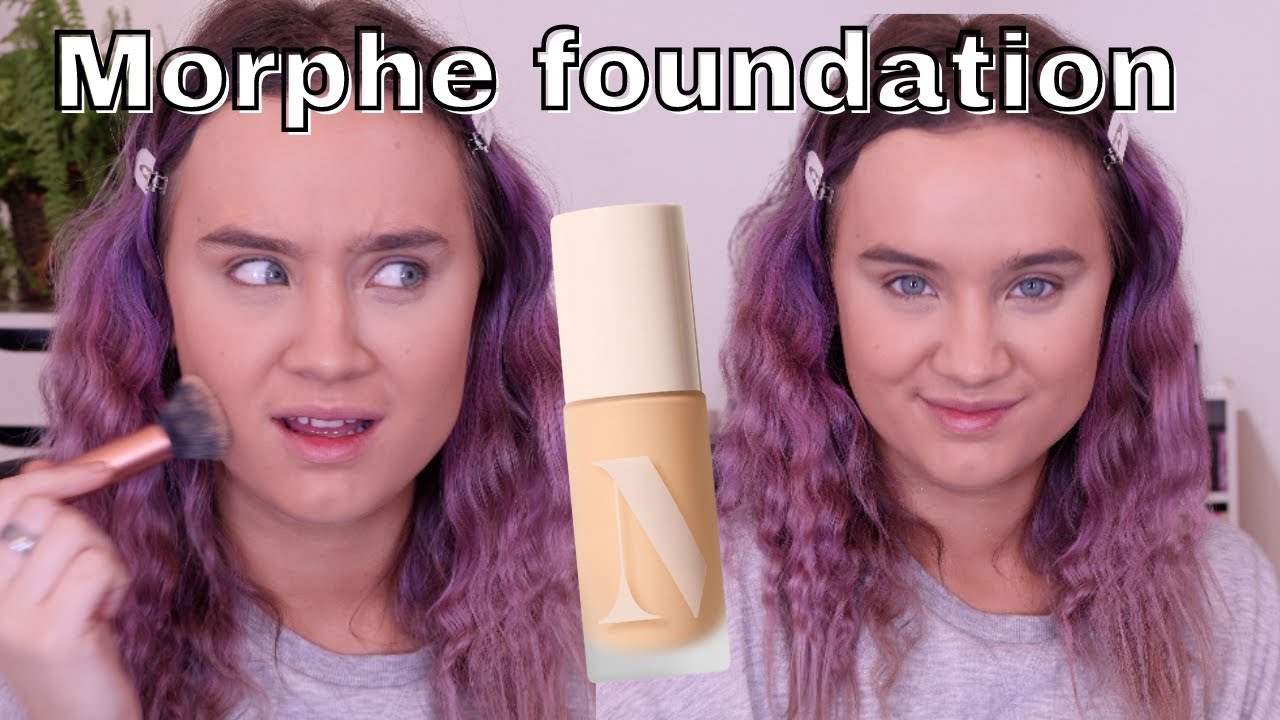 NEW MORPHE FOUNDATION HONEST REVIEW TRYING THE LIGHTFORM EXTENDED ...