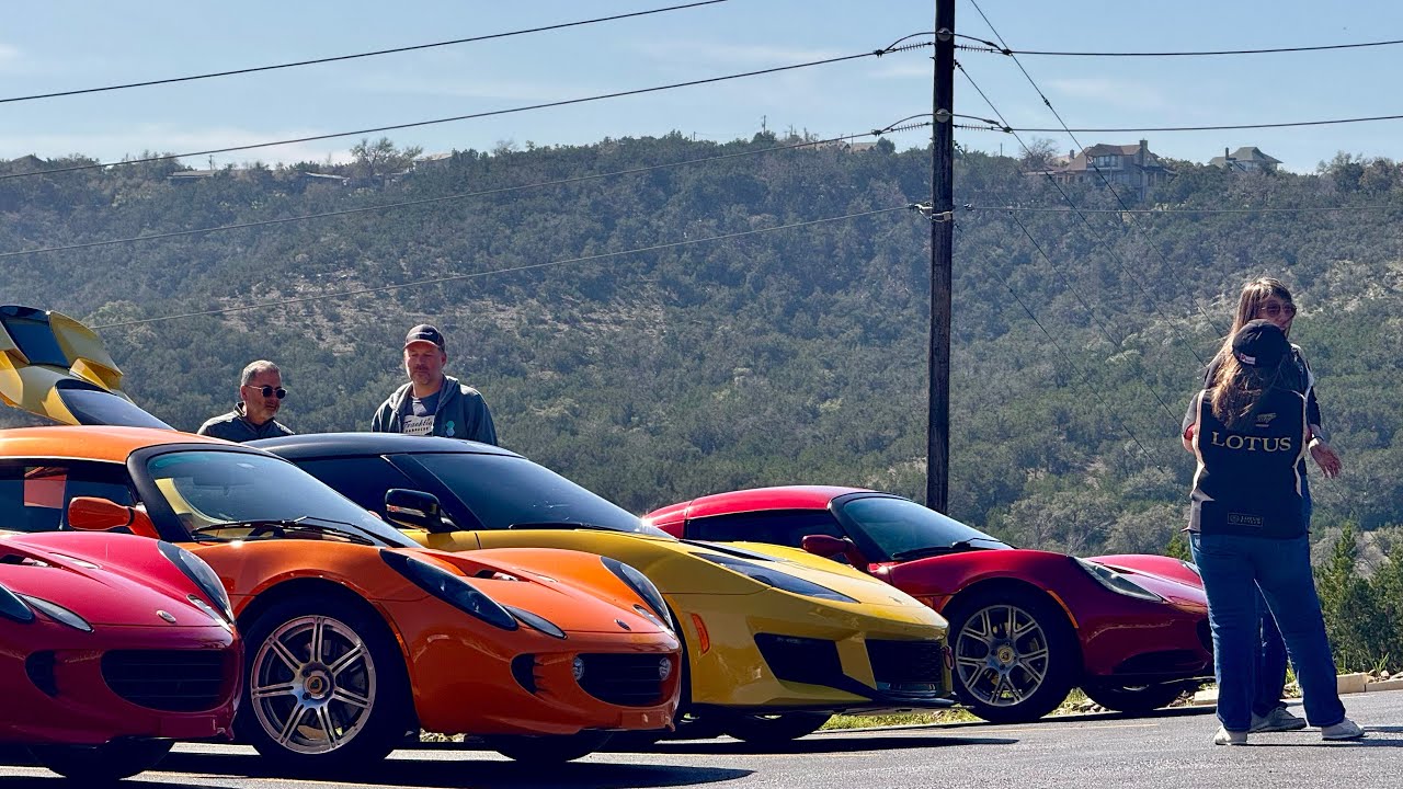Lotus Owners Of Texas, Play & Display Drive Event - YouTube