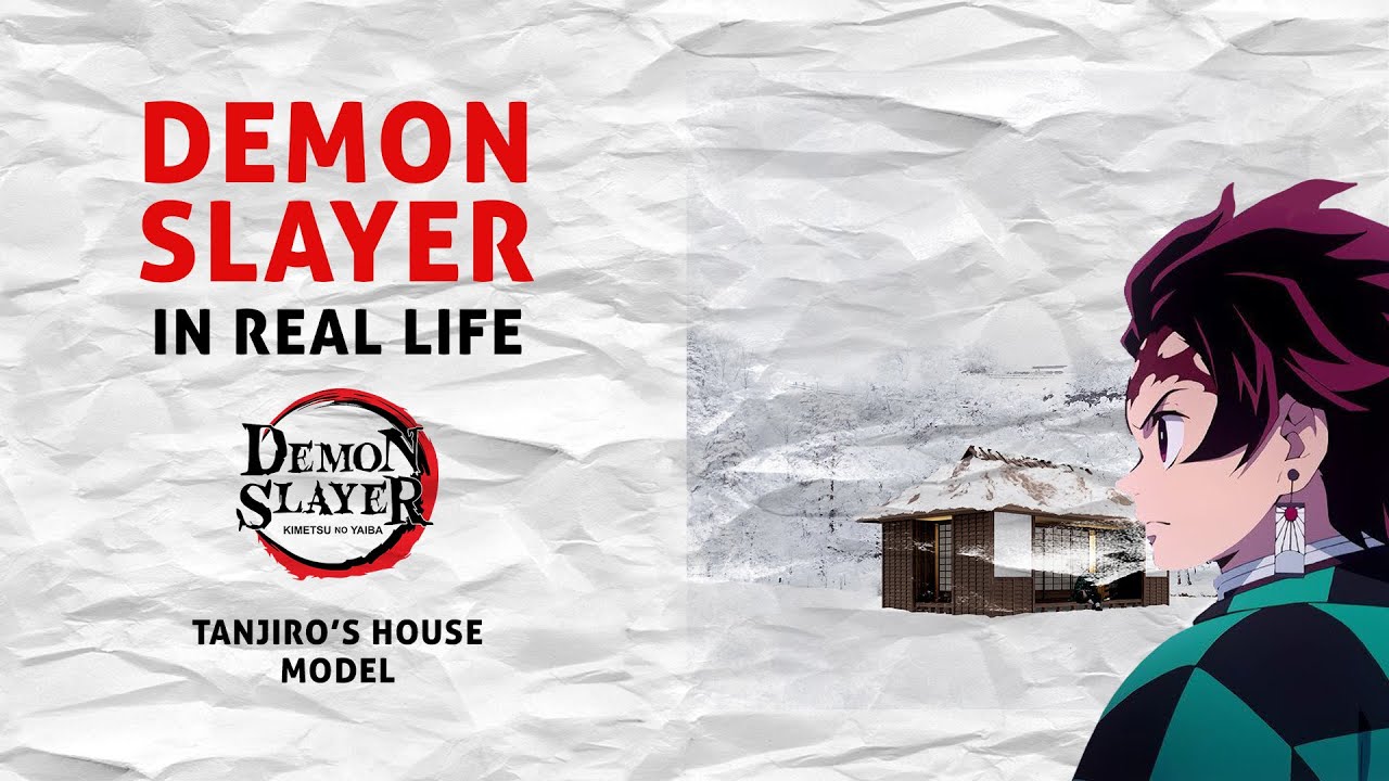 Demon Slayer Tanjiro's House - 3D Visualization - YouTube