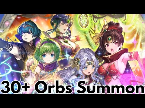 FEH Sage of Khadein 33 Orbs Summon - Linde, Ursula, Byleth & Nino ...