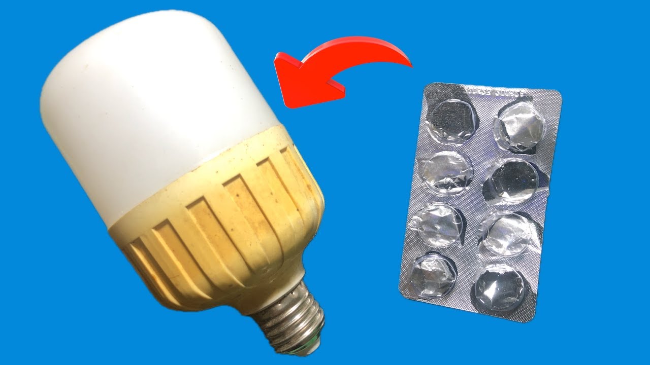 Just Use an Empty Pill Pack and Fix All the LED Lamps in Your Home! How ...