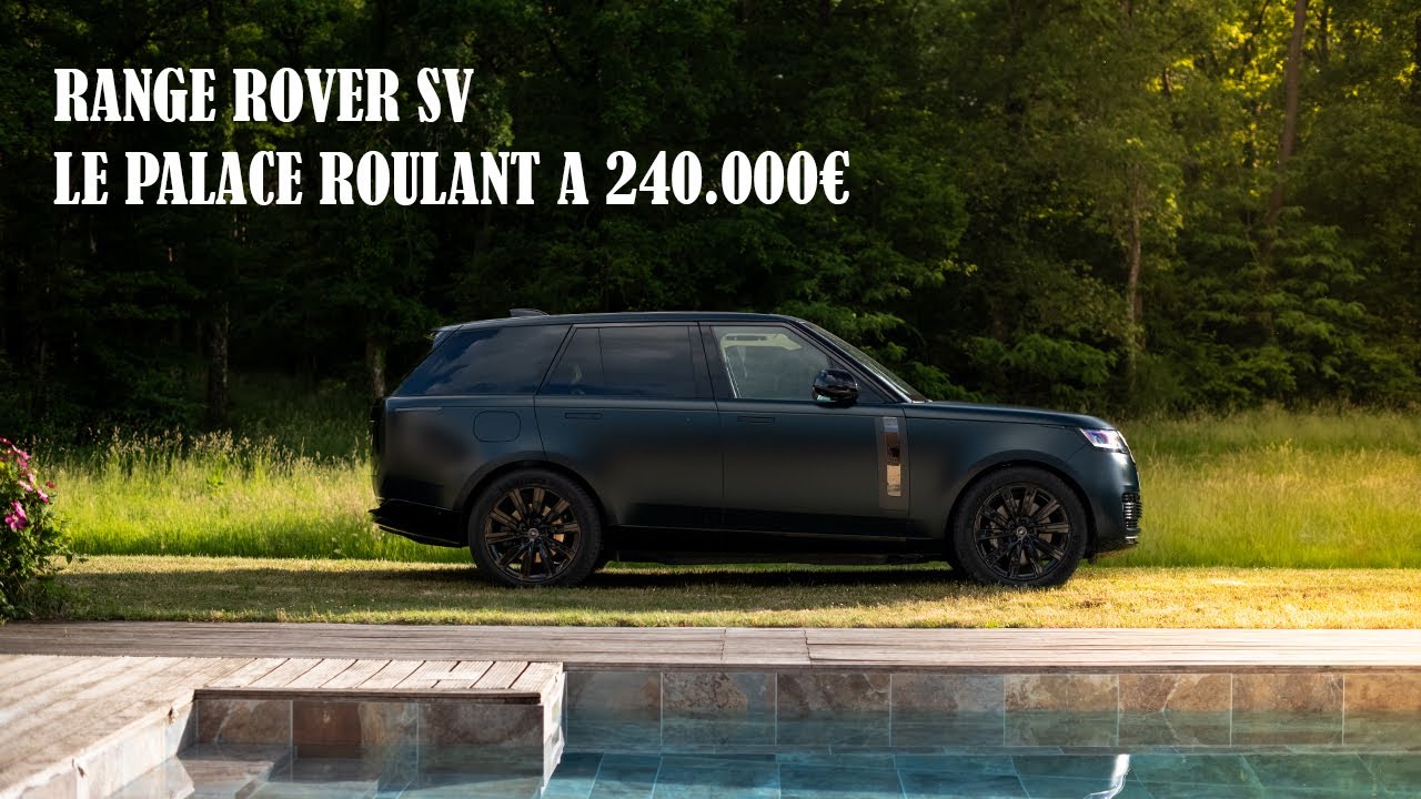 Range Rover SV P550e 2025 : un palace roulant à plus de 240 000 € - YouTube