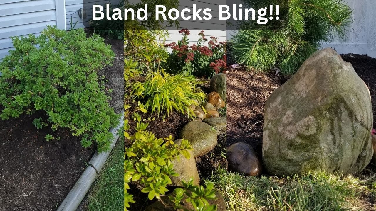 Bland Rocks Bling... Japanese Garden Style - YouTube