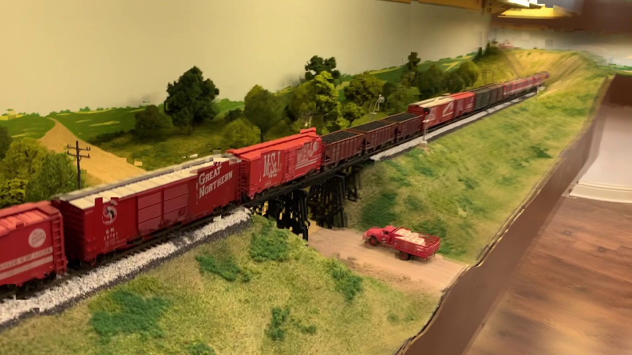 Layout Overview and Update, Rock Island Lines in HO Scale, December ...