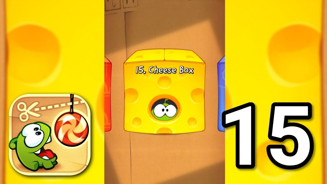 Cut The Rope - Cheese Box - Gameplay Walkthrough Part 15 - YouTube